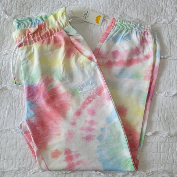 C&C California | Pants & Jumpsuits | Cc California Sunburst Tie Dye ...